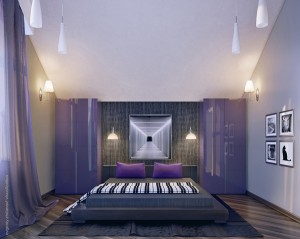 Chambre violette : 20 idées décoration pour un chambre originale