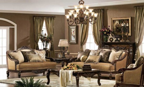 40 idées de salon design aux accents baroques