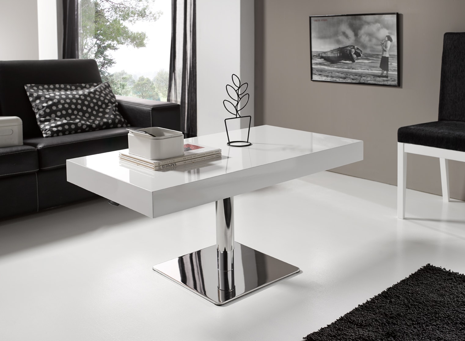 21 idées de tables avec pied central pour organiser l’espace